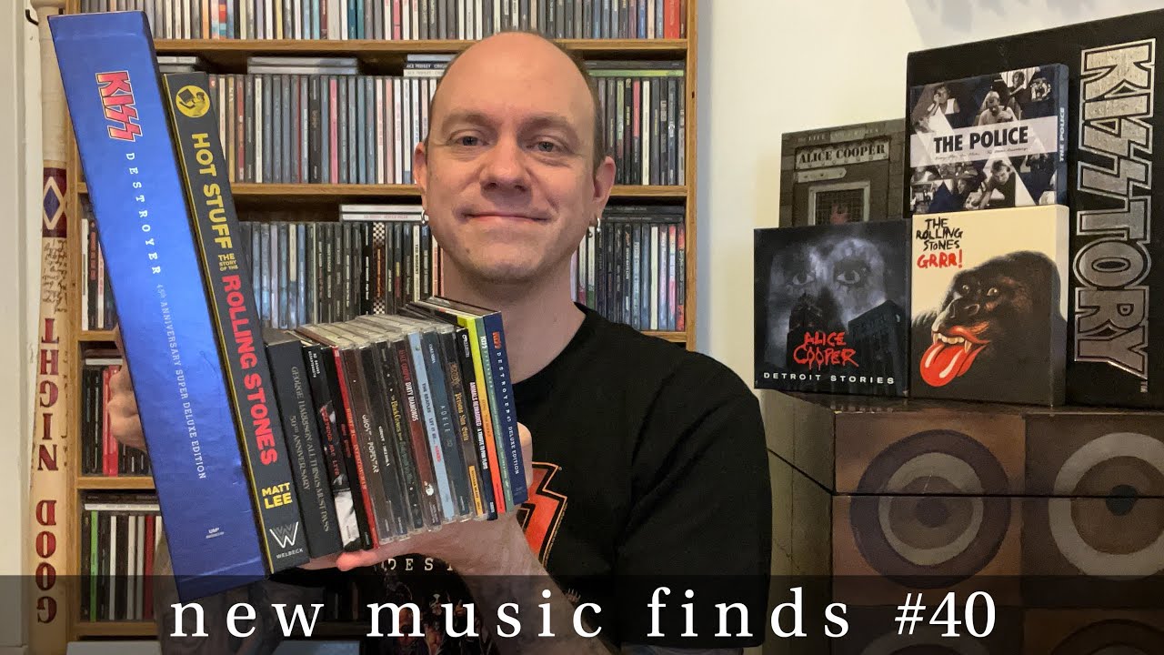New Music Finds #40 - 13 CD’s, 2 Boxsets, & 1 Book - YouTube