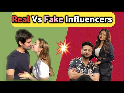 Fake Influencer Vs Real Influencer ll Deference Of Real And Fake ll # ...