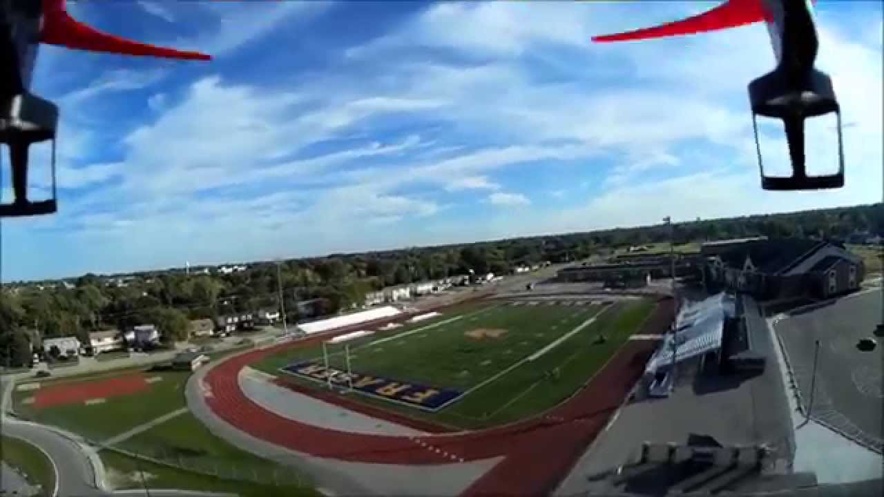 Fraser High School Michigan from the air - YouTube