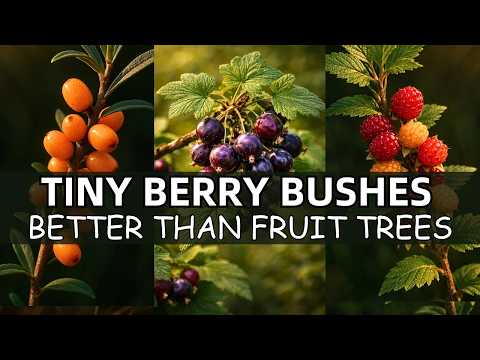 20 Tiny Bushes That Produce 10X MORE Food Than Fruit Trees!