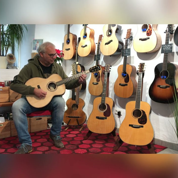 Guitar Tasting by Oliver Waitze of the New Acoustic Gallery - Dupont CF - 30 - YouTube