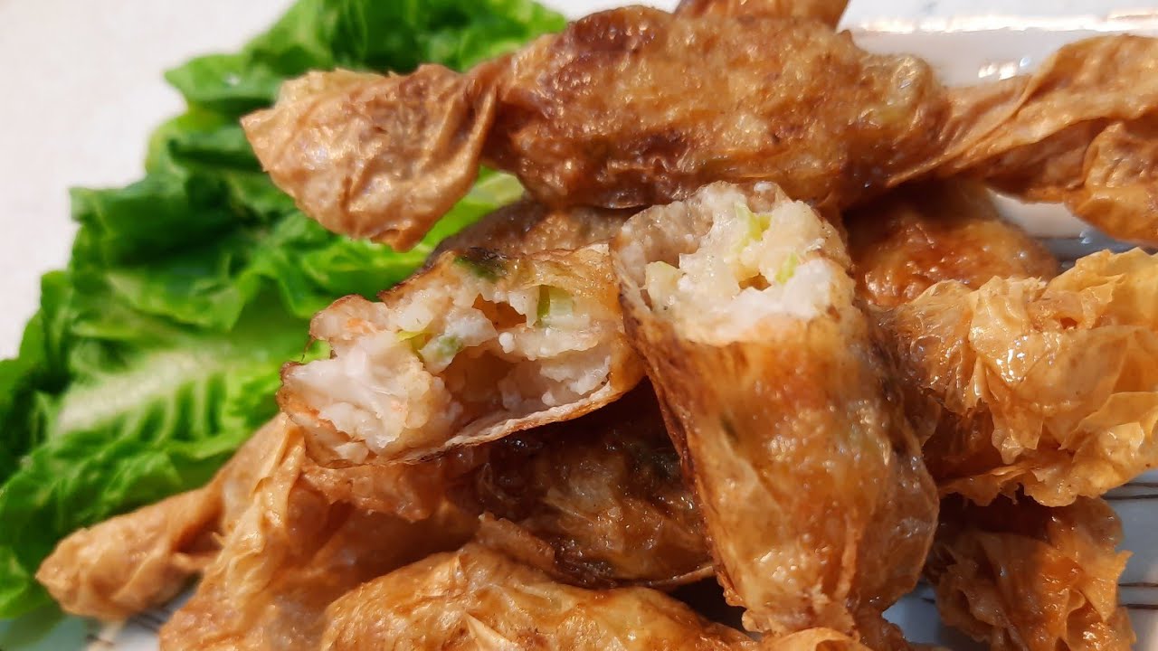 Let's have Crispy Shrimp Dim sum🍤 - YouTube