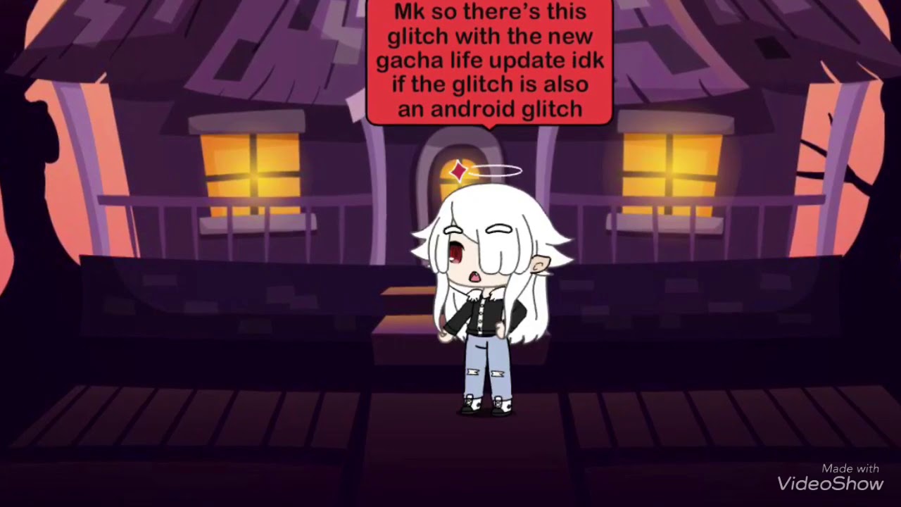 Gacha life emote glitch *fixed* - YouTube