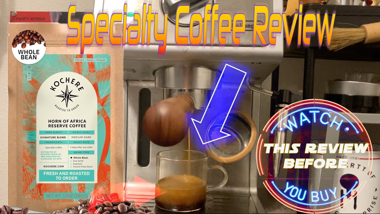 Kochere Coffee Company Specialty Review espresso workflow - YouTube