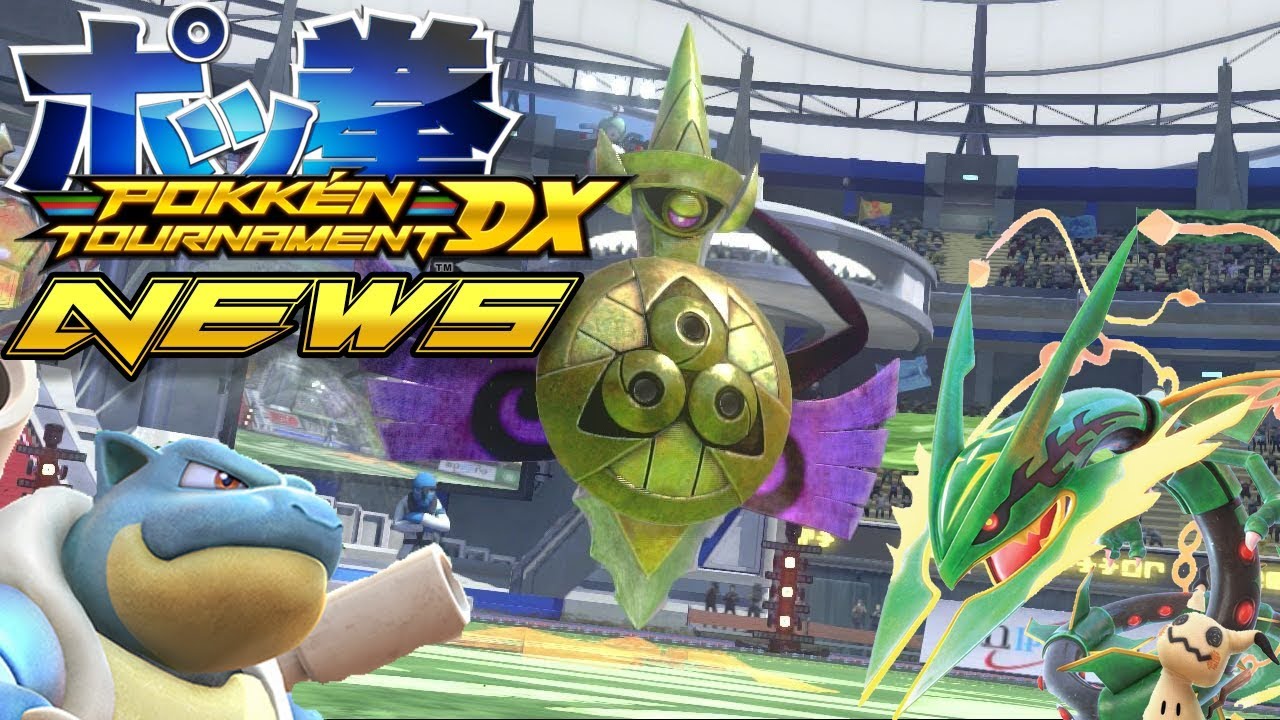 NEW CHARACTER IN POKKEN TOURNAMENT DX?! BLASTOISE AND AEGISLASH! - YouTube