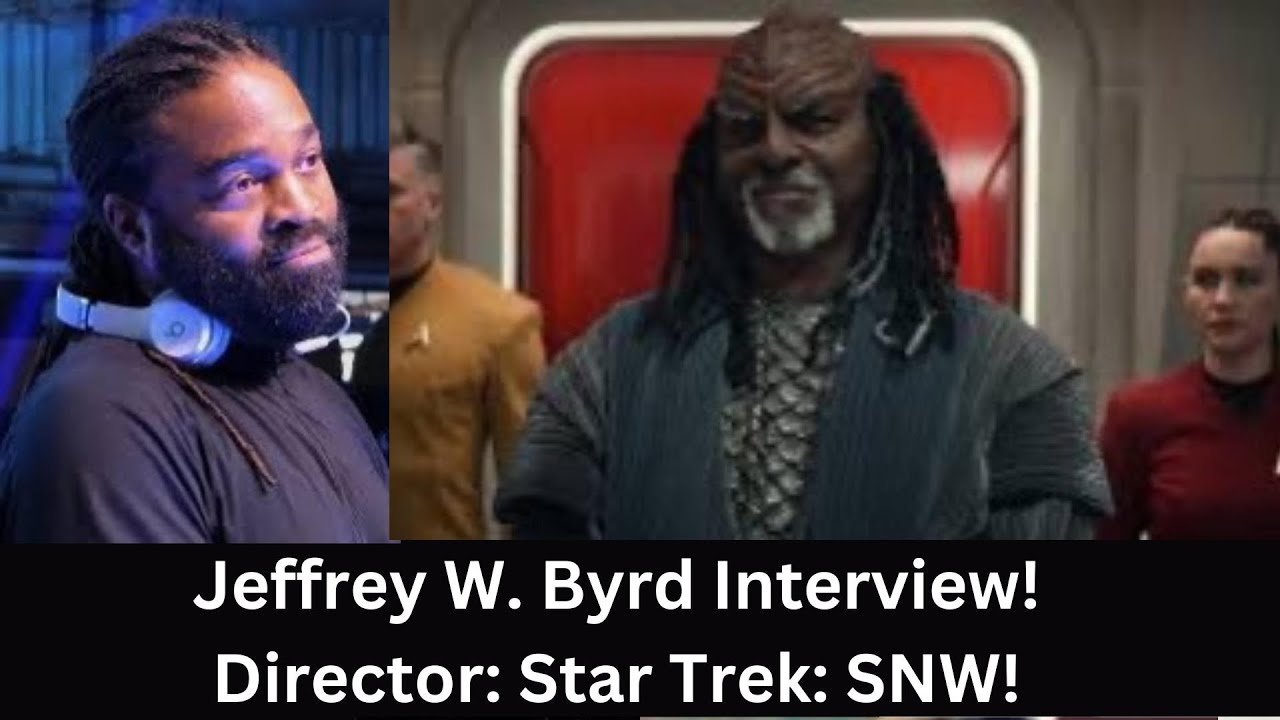 Jeffrey W. Byrd Interview! #startrek #spikelee - YouTube