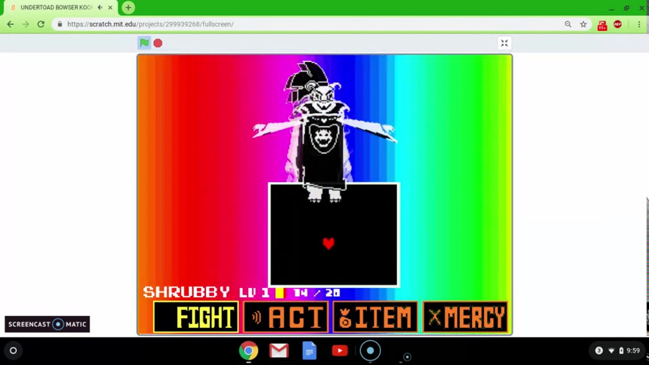 UNDERTOAD Bowser JR. by me! - YouTube