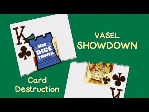 Vasel Showdown # 1: Ultimate Card Destruction - YouTube