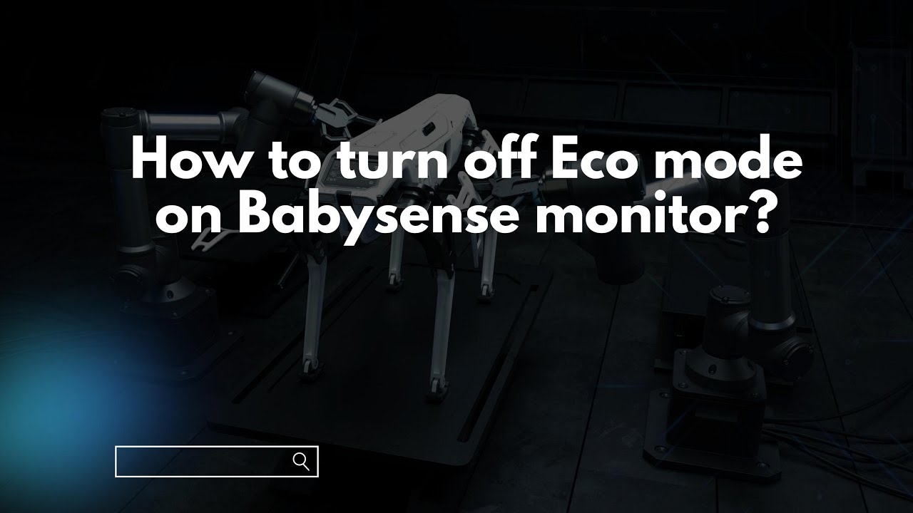 How to turn off Eco mode on Babysense monitor? - YouTube