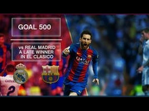 Infographic: Lionel Messi - 500 goals for Barcelona - YouTube