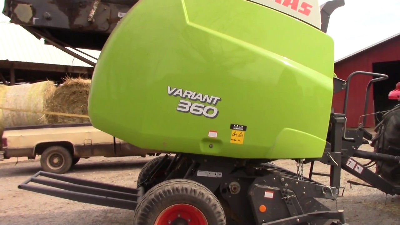 Claas Variant 360 review part 3 - YouTube