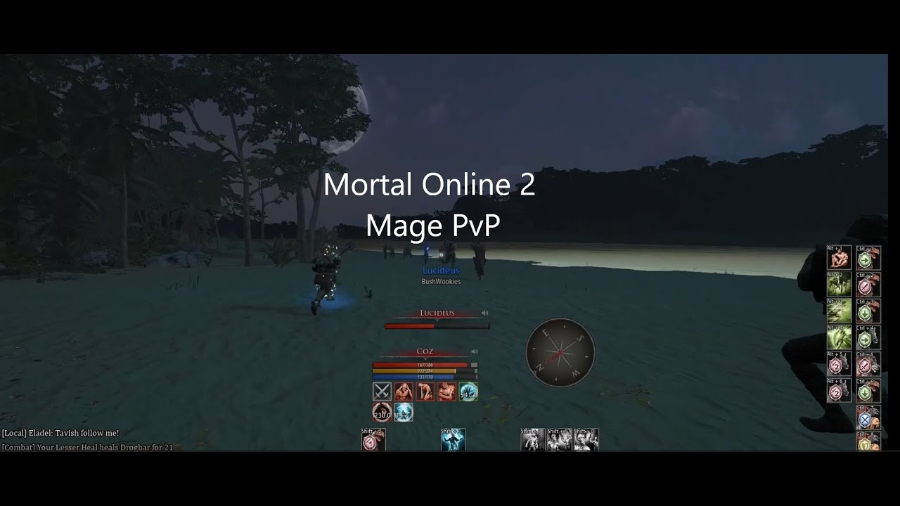 Mortal Online 2, Tamer Mage, Jungle PvP. - YouTube