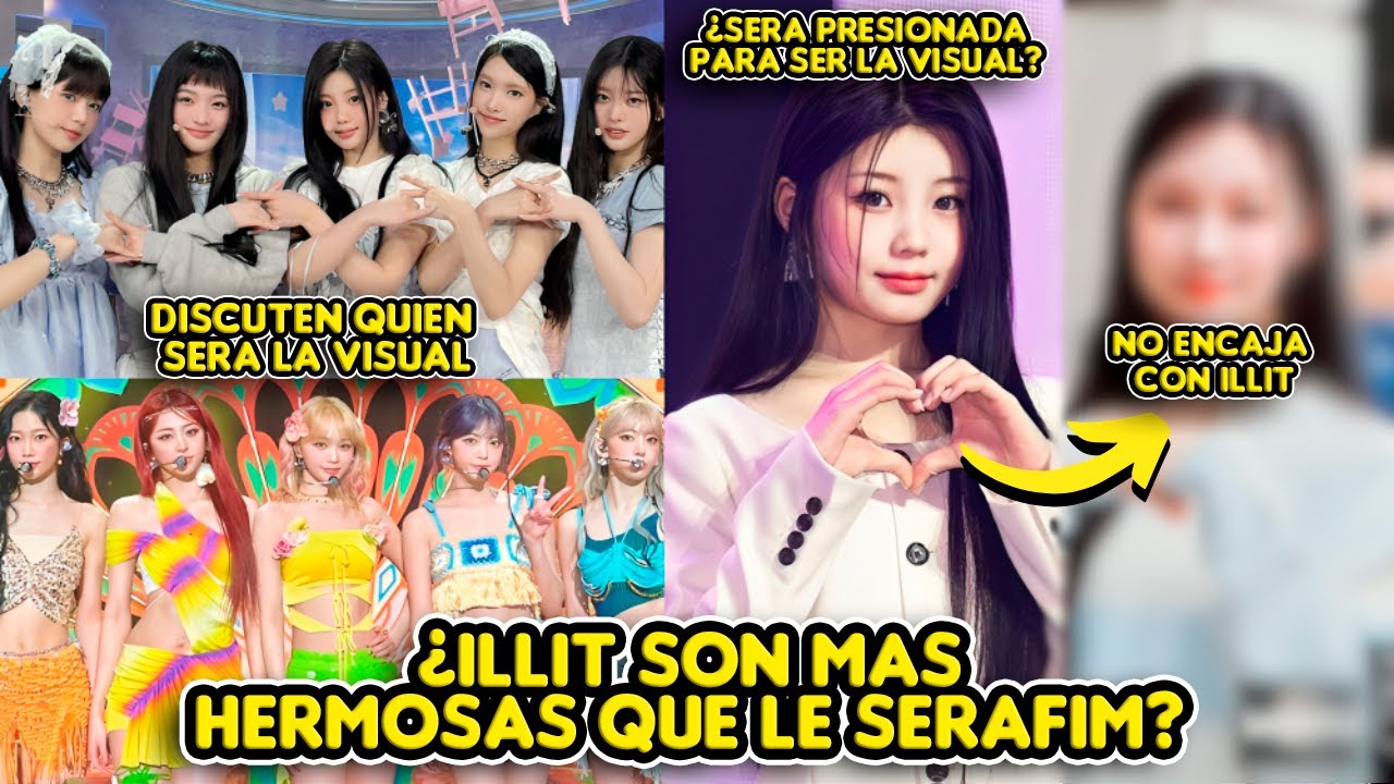 INTERNAUTAS DISCUTEN QUIEN SERA LA VISUAL DE ILLIT + ¿SON MAS HERMOSAS ...