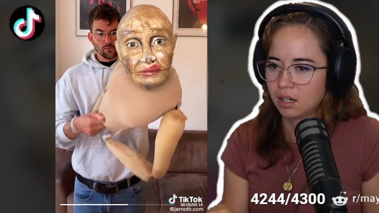 Maya was TERRIFIED of this Tik Tok... - YouTube
