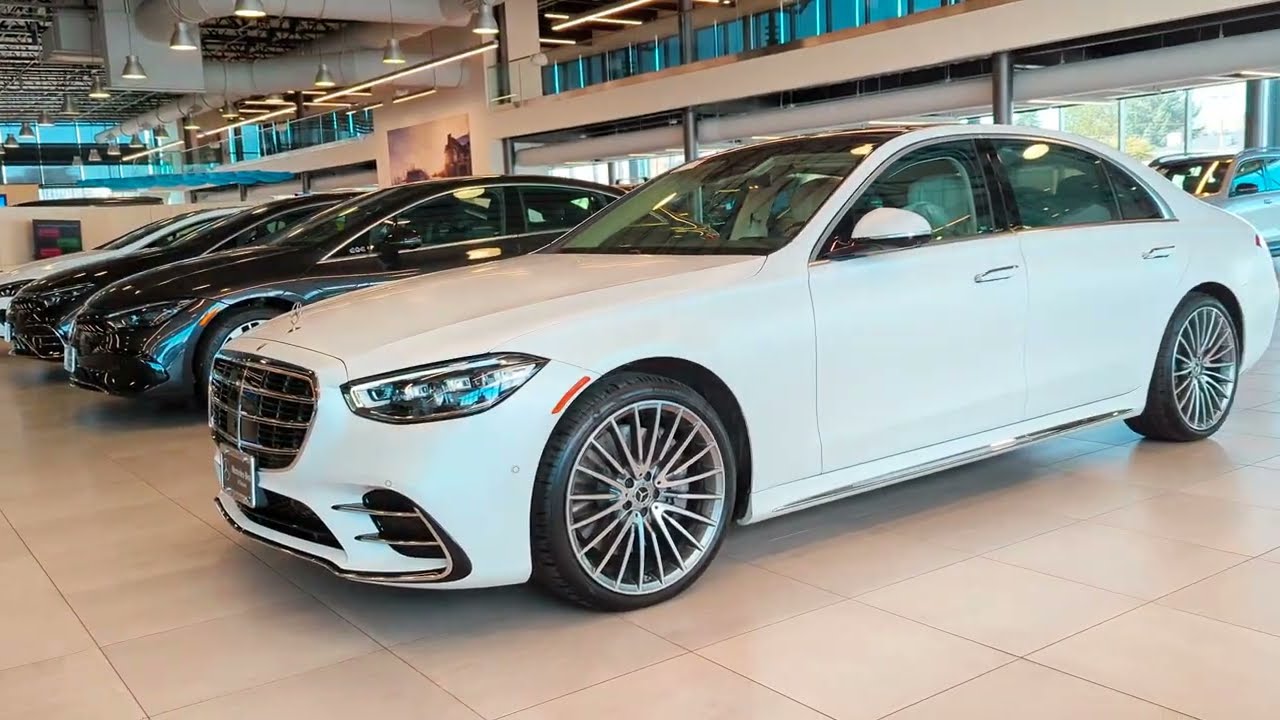 2024 S580 4MATIC MANUFAKTUR Moonlight White Magno - YouTube