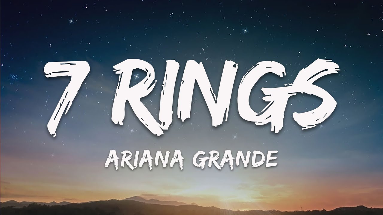 Ariana Grande - 7 rings (Lyrics) - YouTube