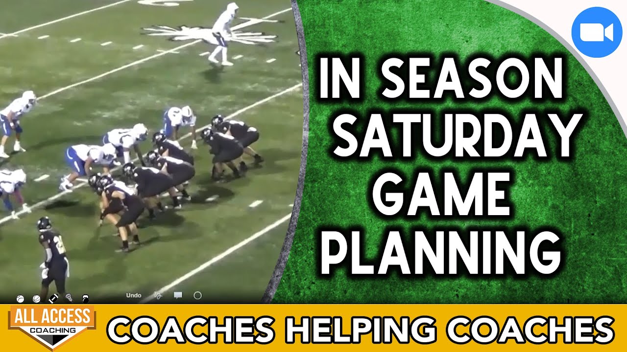 In Season Saturday Game Planning - YouTube