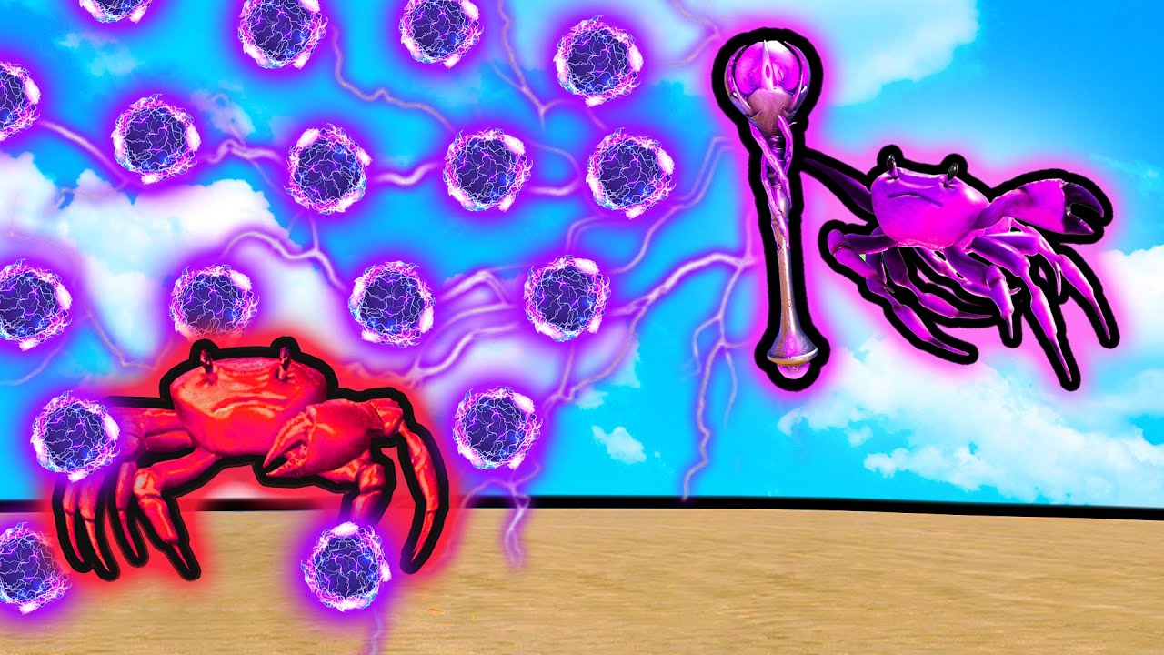 LEVITATING with the NEW LIGHTNING SCEPTER in Crab Champions! - YouTube
