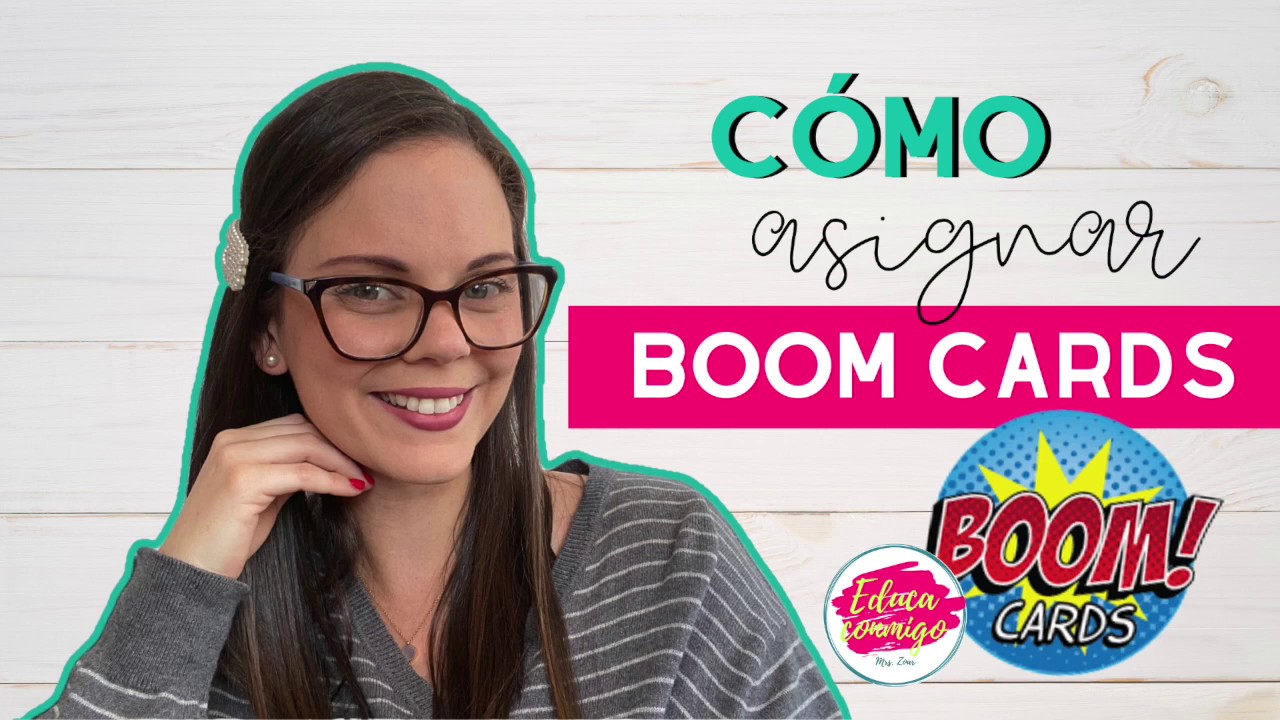 Cómo asignar BOOM CARDS - YouTube