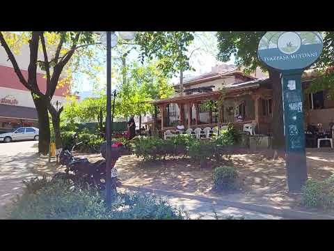 İVAZPAŞA'da Harika manzara güzel bir hava ve ağaçlar altında çay keyfi #Bursa #İvazpaşa #gezi