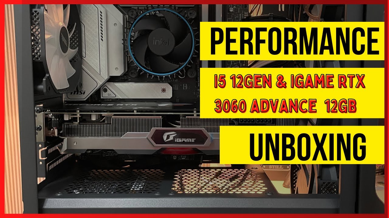 Performance / Benchmark iGame RTX 3060 Advance with Intel i5 12500f ...