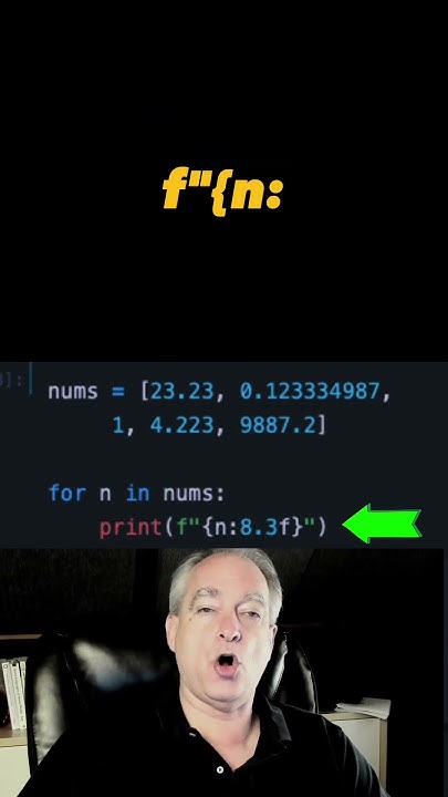 Format Python floating points to fixed width and decimal places #python ...