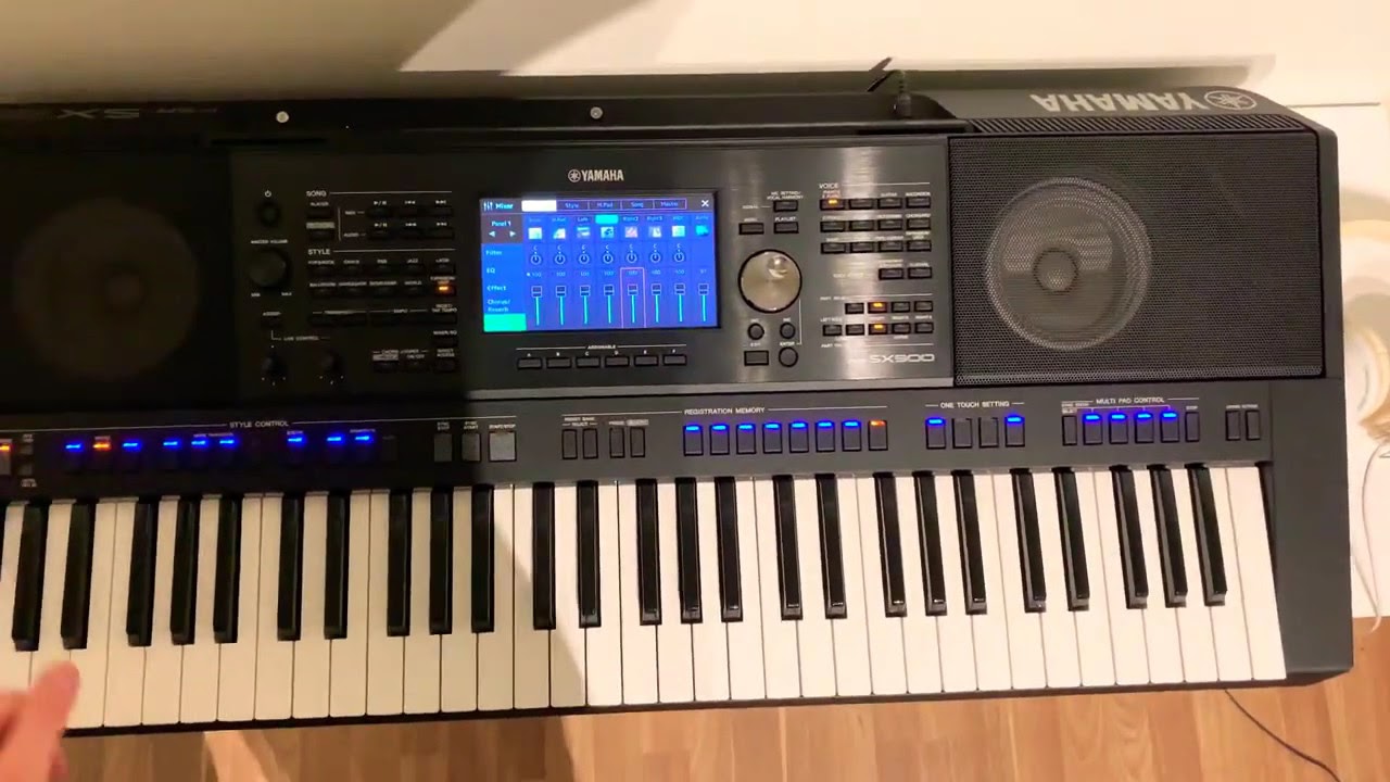YAMAHA PSR SX 900 -MARAMURES - YouTube