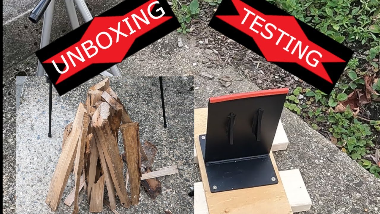 An Amazing FLARETOP KINDLING SPLITTER WEDGE For Splitting Fire Wood. A ...