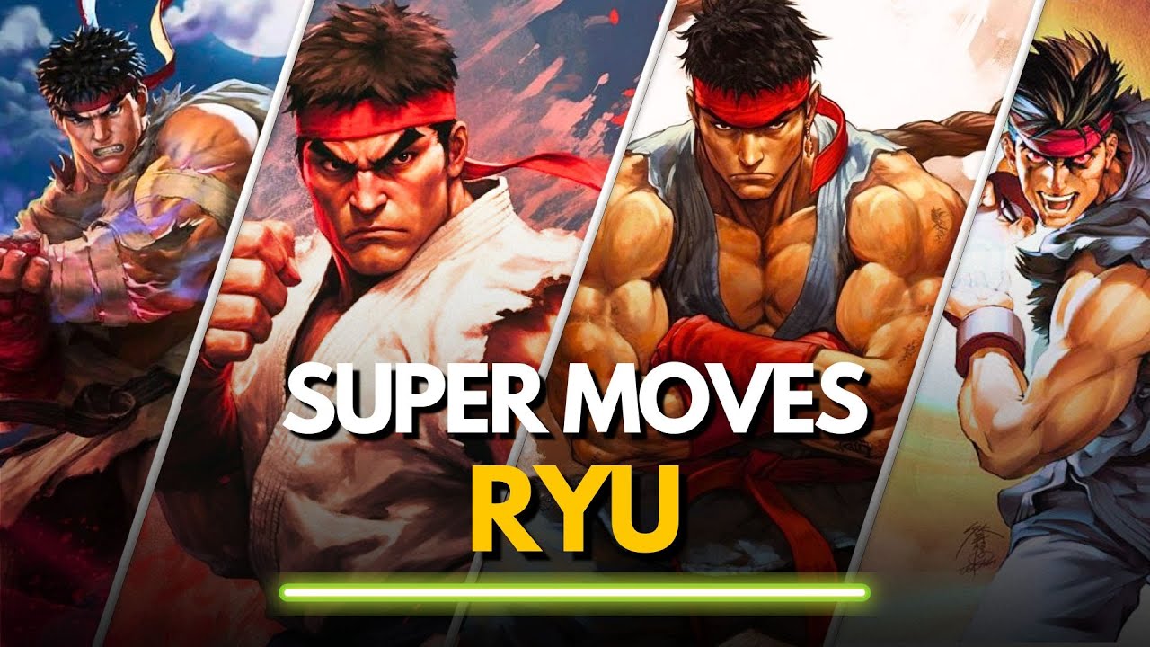 The Evolution of Ryu’s Super Moves in Street Fighter Games (1994–2025 ...