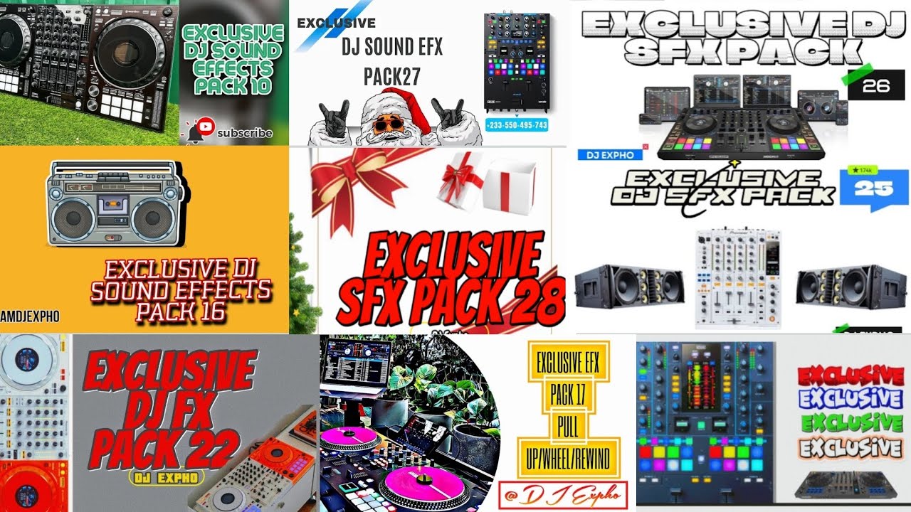 DJ Sound Effects 2025 Free Download|No Password - YouTube