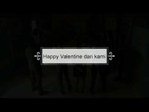 Happy valentine Dari kami ANAK ANAK SMJ MANADO YANG IS THE BEST
