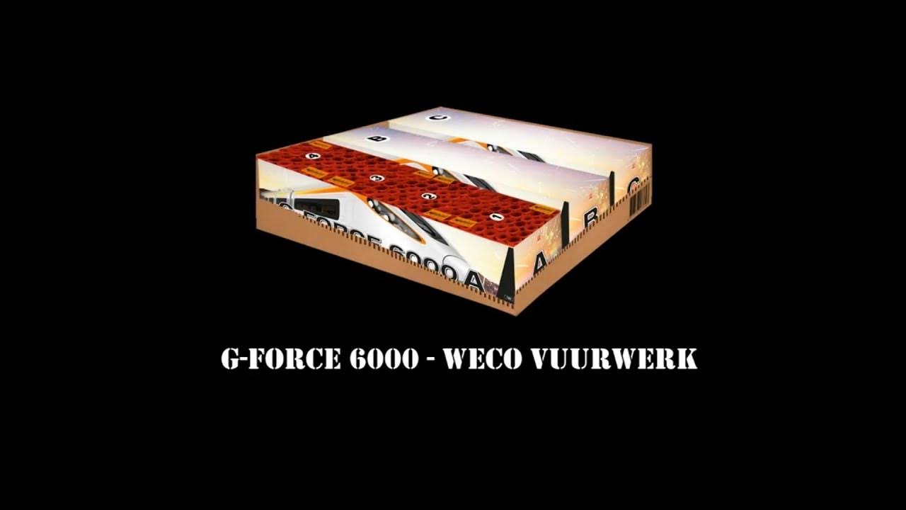 G-force 6000 | Weco Feuerwerk | GBV-Weco Vuurwerk | Vuurwerkdemo | 2017 - YouTube