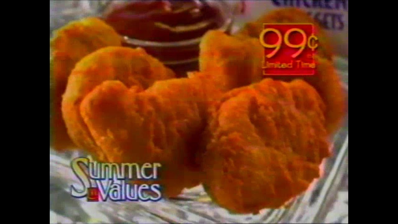 90's Fast Food Commercials Vol 1 - McDonald's, Pizza Hut, KFC, Hardees ...