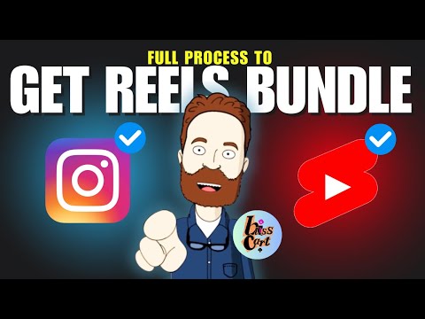 Full process to download reels bundle | Bliss Cart