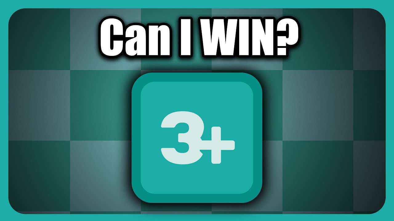 Can I WIN 3+ Chess Tournament? - YouTube