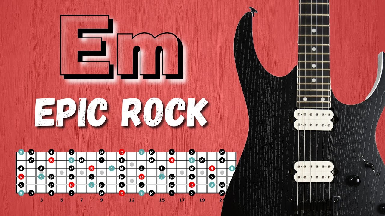 Immersive EPIC ROCK Guitar Backing Track in Ebm - YouTube
