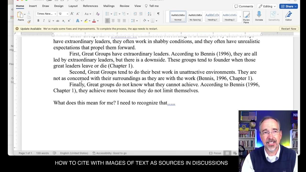 How to Cite Discussion Boards and Papers - YouTube