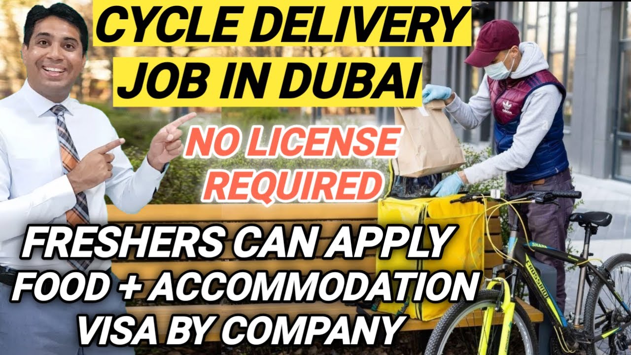 Delivery Boy Vacancy In Dubai - YouTube