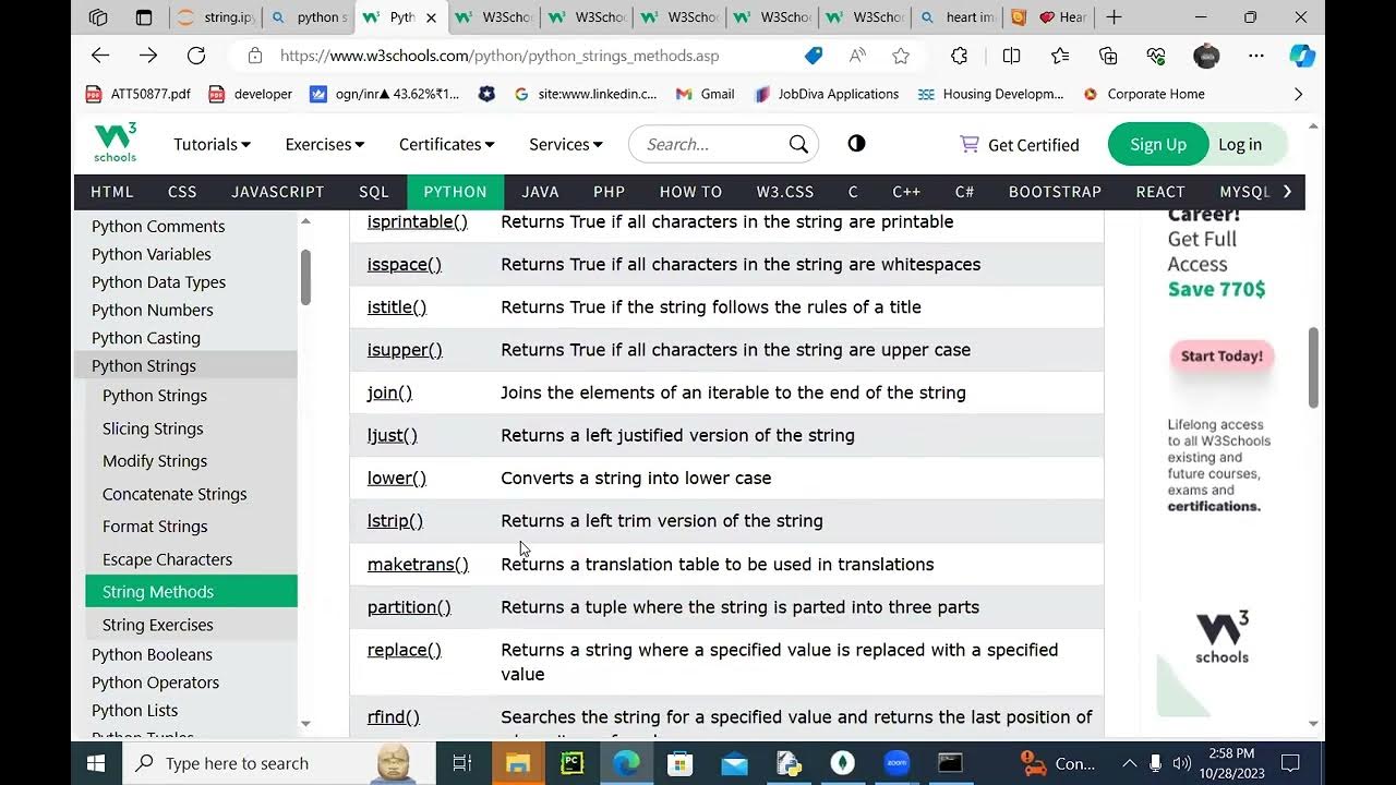 Python List Datatype And Methods Part 1 Python Lists The Basics Python For Beginners Youtube