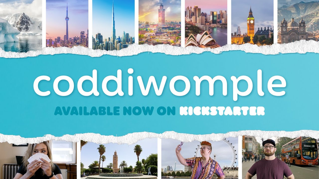 Coddiwomple: A travel-based card game—Available on Kickstarter! - YouTube