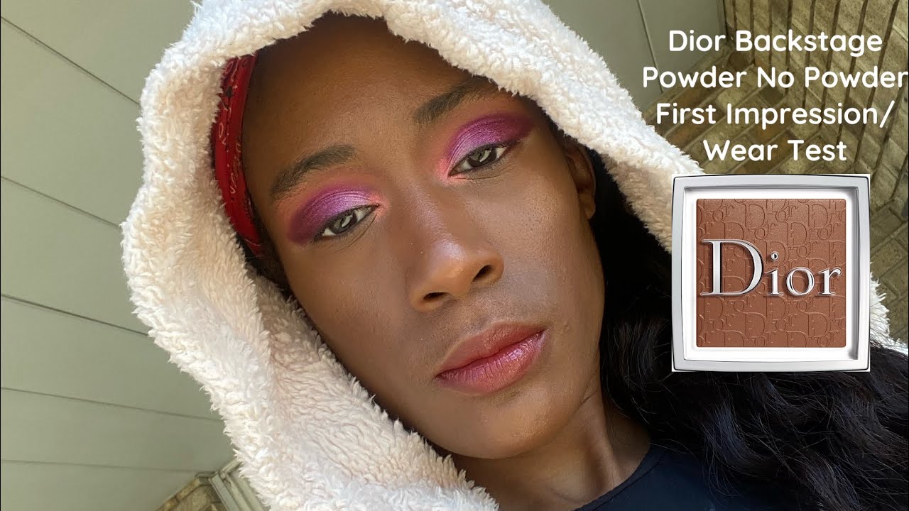 Dior Backstage Powder No Powder Pressed Setting Powder First Impression ...