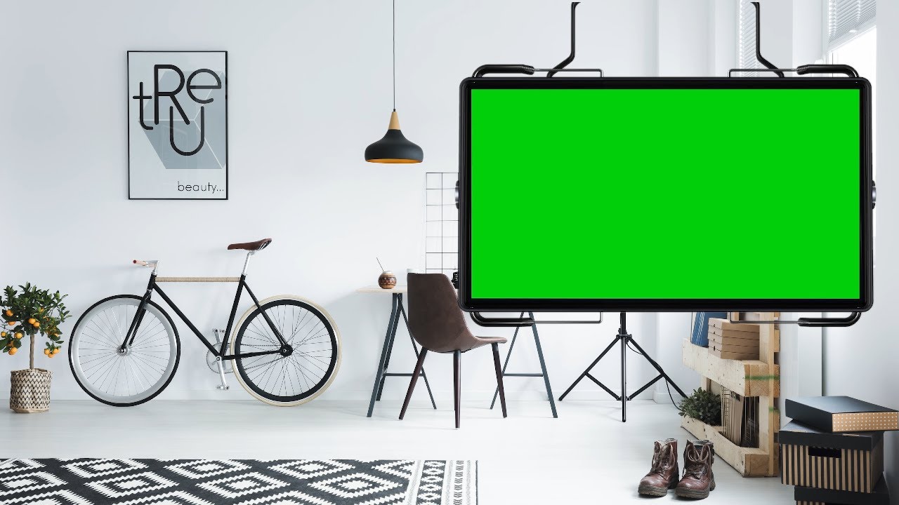Living Room Free Background Video Green Screen, Best Green Screen ...