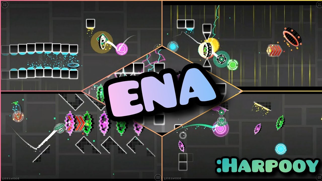 [CUTS/ INSANE] "Ena" Layout Preview By Me | Geometry Dash 2.11 - YouTube