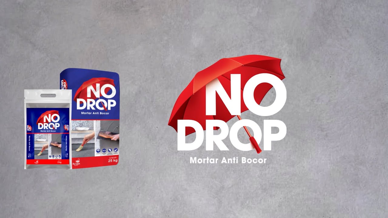Video Produk No Drop Mortar Anti Bocor - YouTube