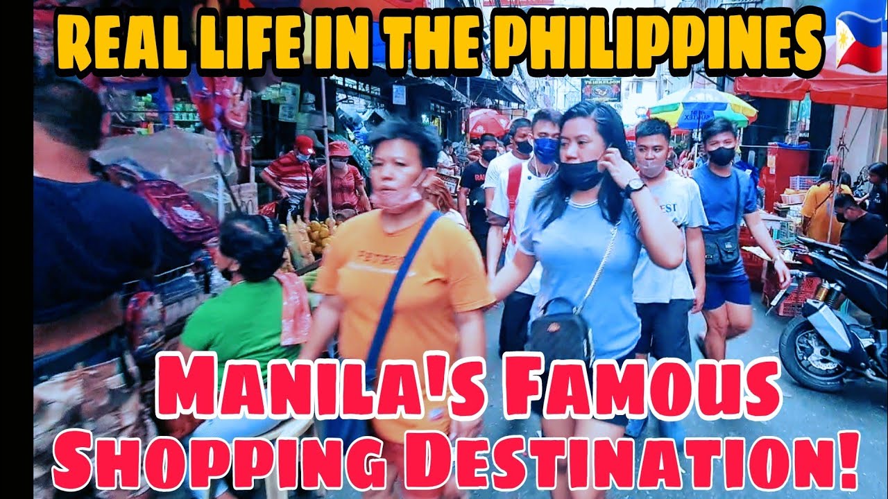Extreme walking at Famous Shopping Destinations in Divisoria Mall ...