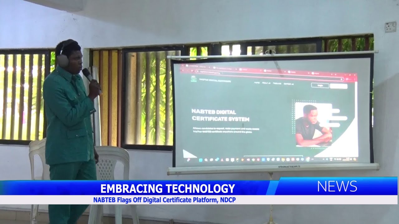 NABTEB Flags Off Digital Certificate Platform, NDCP - YouTube