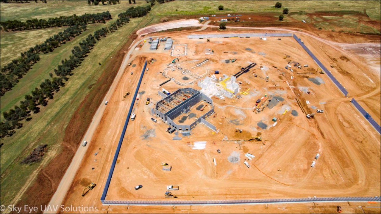 Macquarie Correctional Centre, Wellington NSW filmed by Sky Eye UAV ...