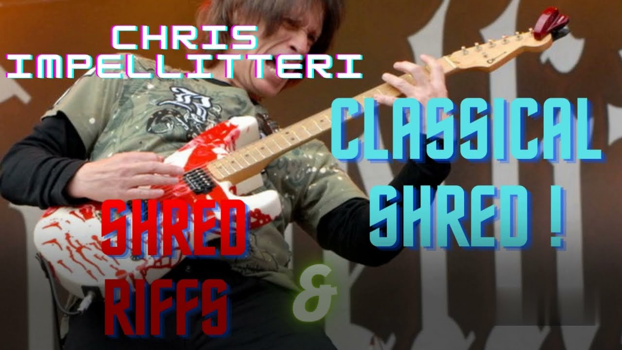 Chris Impellitteri Classical Shred & Heavy Rockin Shred Riffs | at Home ...