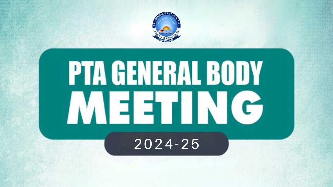 PTA GENERAL BODY MEETING 2024 - YouTube