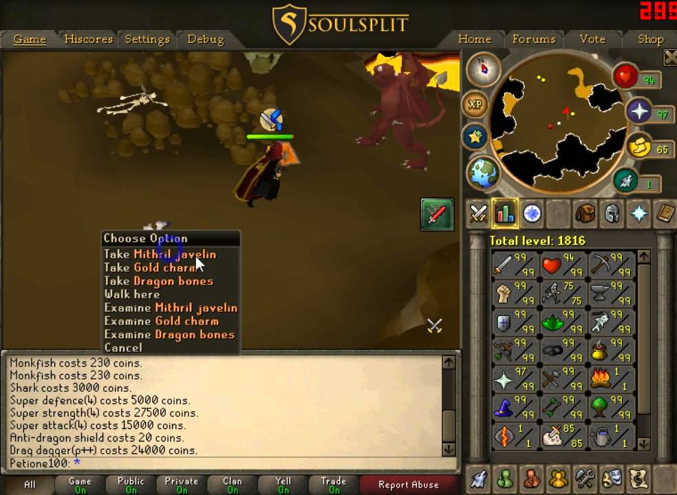 [Soulsplit] Money making guide 15-20m / hours - Dragon bones - YouTube